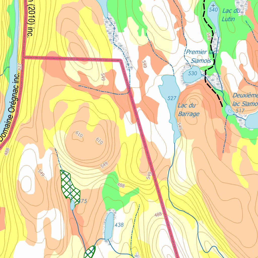 LAC ISIDORE Map by GPS Quebec inc. | Avenza Maps