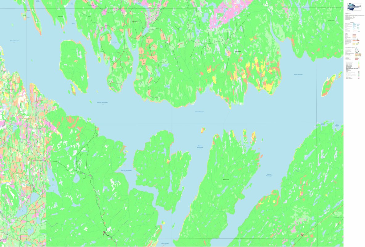 LAC LACOSTE Map by GPS Quebec inc. | Avenza Maps