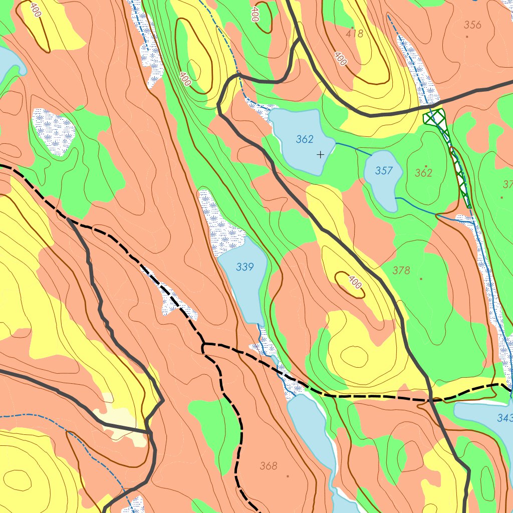 LAC BLEU Map by GPS Quebec inc. | Avenza Maps