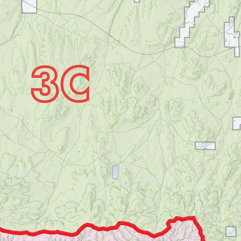 Arizona GMU 3C - Hunt Arizona Map by Map the Xperience | Avenza Maps