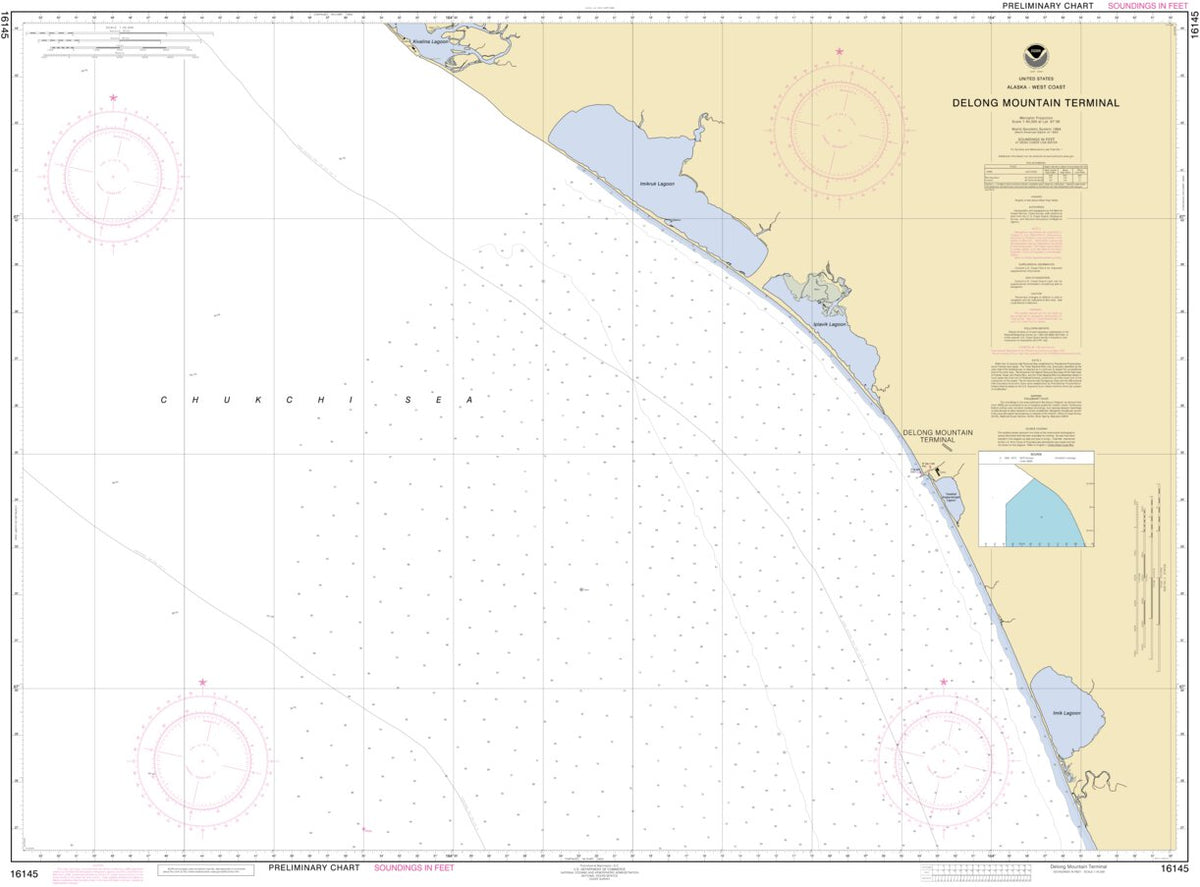 Alaska - West Coast. Delong Mountain Terminal Map by National ...