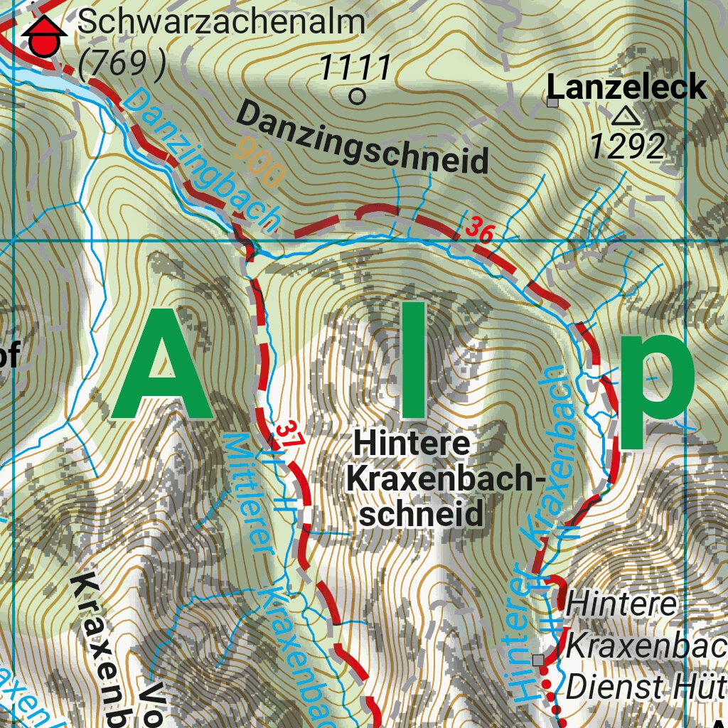 Chiemsee East Map by Freytag-Berndt & Artaria KG | Avenza Maps