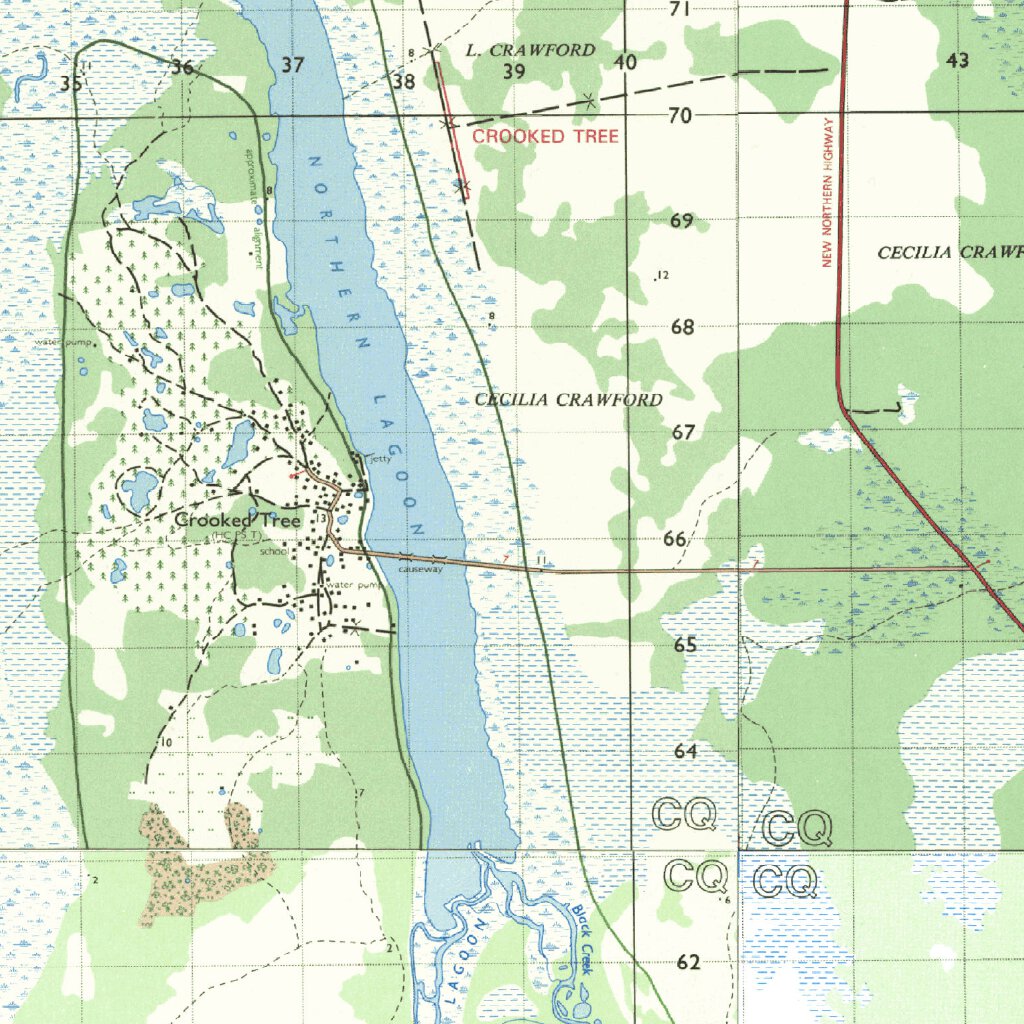 Belize North Topographic Map by GoTrekkers Ltd | Avenza Maps