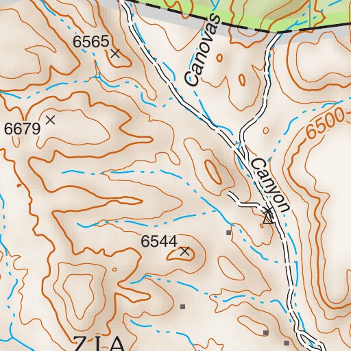 Santa Fe National Forest Quadrangle Map: pg 70 Loma Creston by US ...