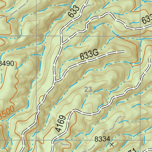 Kaibab National Forest Quadrangle Map Atlas: pg 17 Telephone Hill by US ...