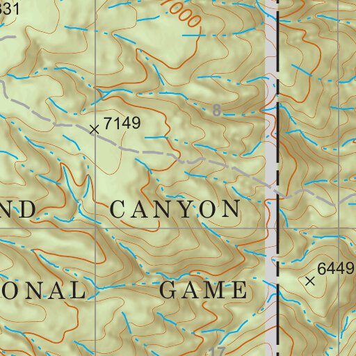 Kaibab National Forest Quadrangle Map Atlas: pg 06 House Rock Spring by ...