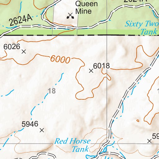 Kaibab National Forest Quadrangle Map Atlas: pg 52 Red Butte SW by US ...