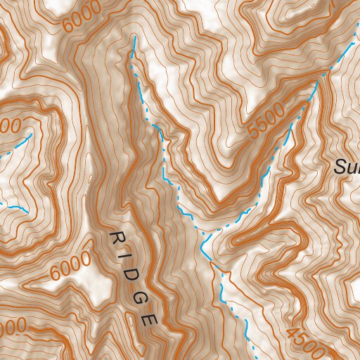 Kaibab National Forest Quadrangle Map Atlas: pg 33 Havasupai Point by ...