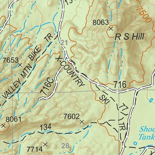 Kaibab National Forest Quadrangle Map Atlas: pg 75 Parks by US Forest ...