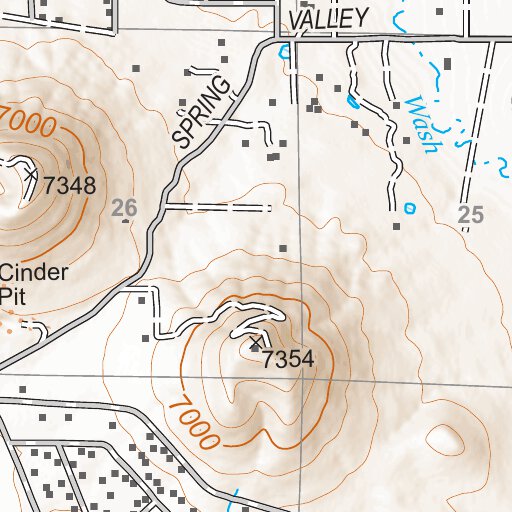 Kaibab National Forest Quadrangle Map Atlas: pg 73 Williams North by US ...