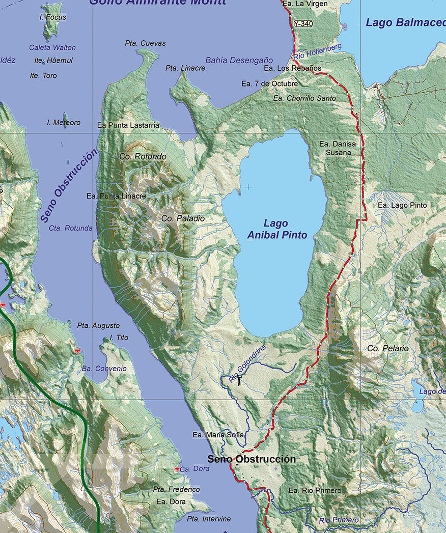 Puerto Natales Map by SIG Patagon | Avenza Maps