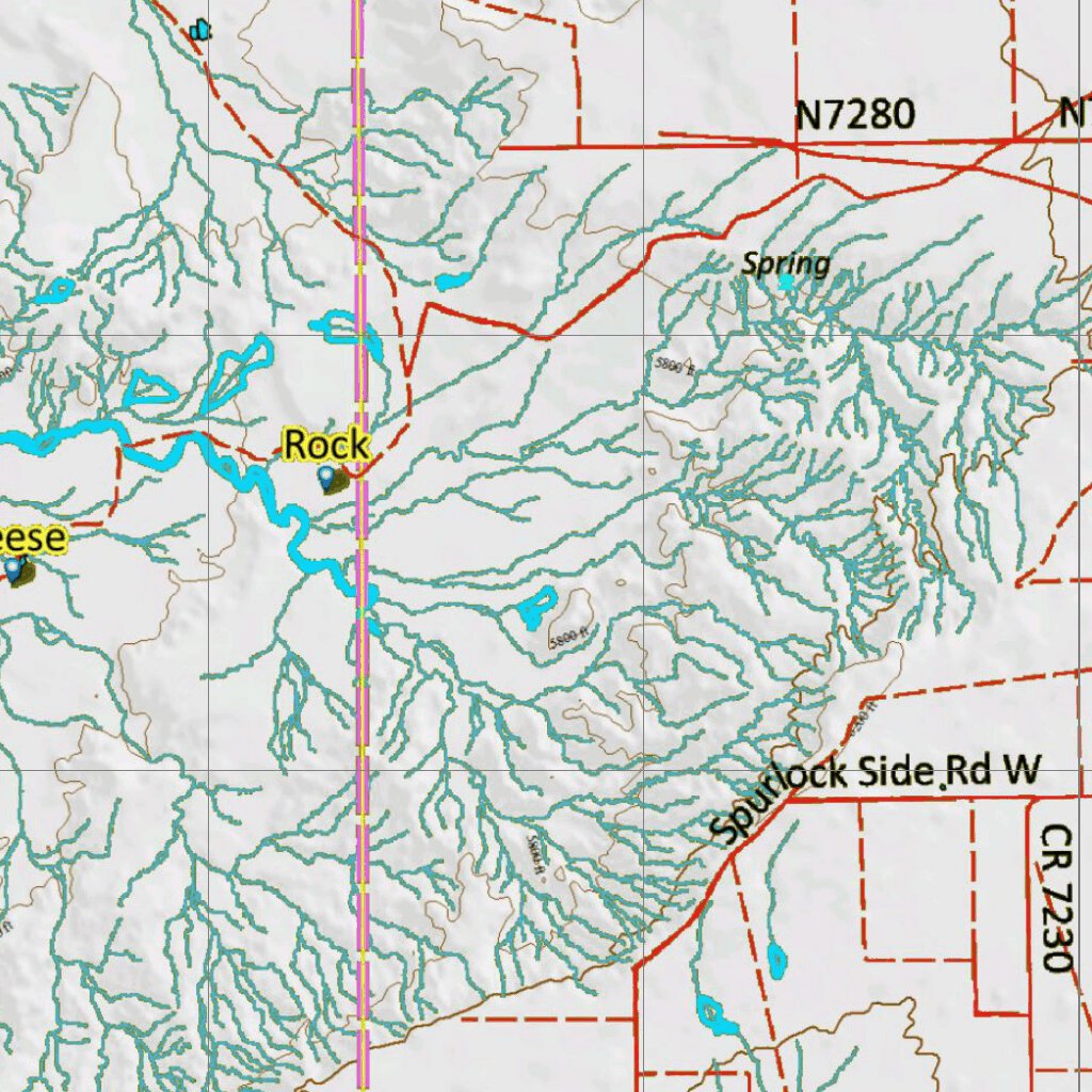 AZ Unit 2A Mule Deer Concentrations Map by Arizona HuntData LLC ...