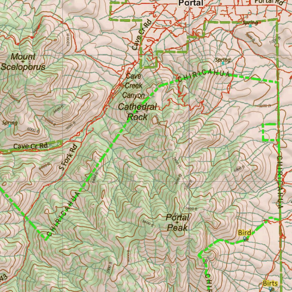 AZ Unit 29 Mule Deer Concentrations Map by Arizona HuntData LLC ...