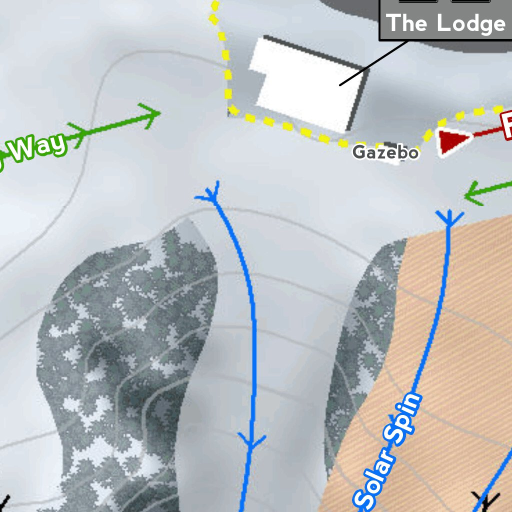 Ski Snowstar Resort Map by Mapsynergy | Avenza Maps