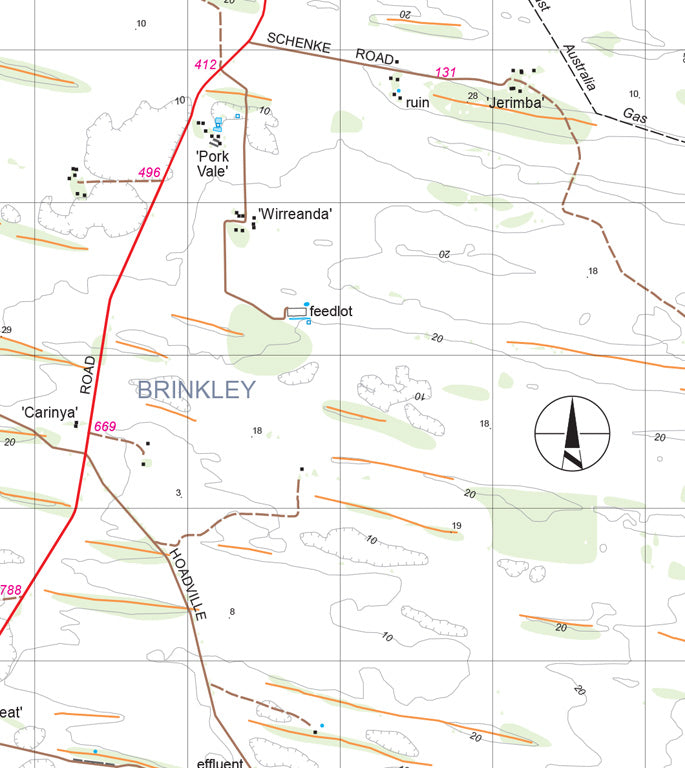 Riverland and Murray Mallee Map 123B by Mapland - Department for ...