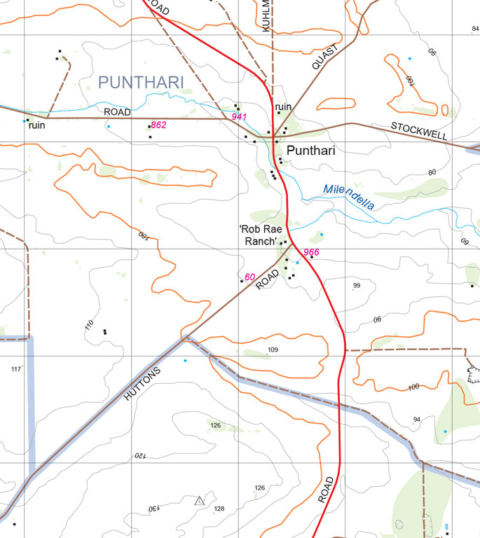 Riverland and Murray Mallee Maps 151D Map by Mapland - Department for ...