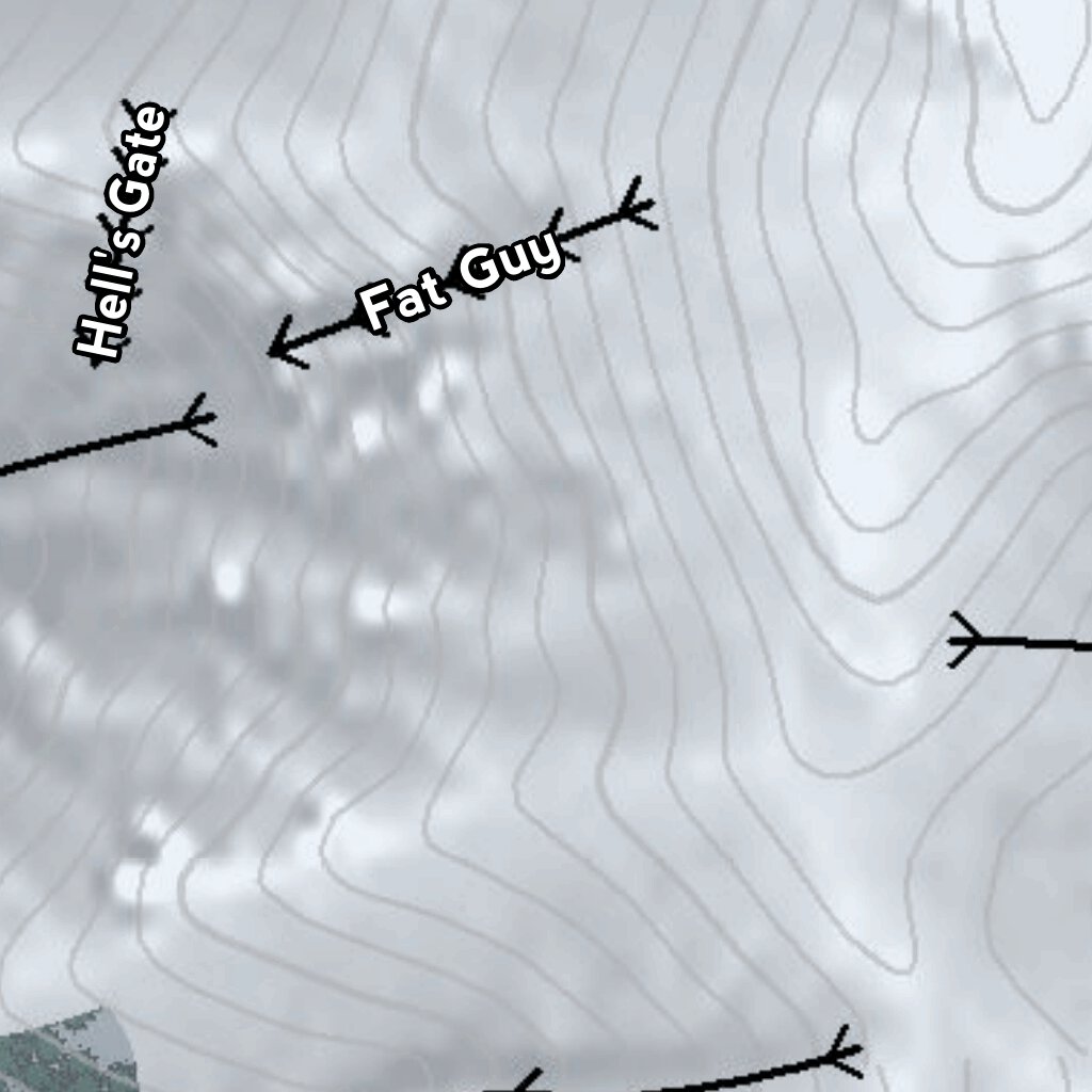 Silverton Mountain Resort Map by Mapsynergy | Avenza Maps