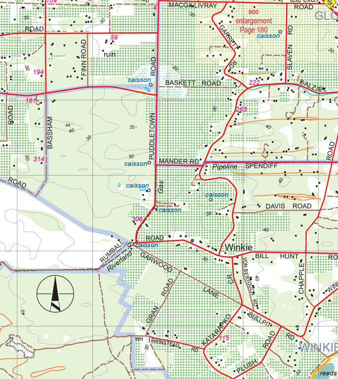 Riverland and Murray Mallee Map 215C by Mapland - Department for ...