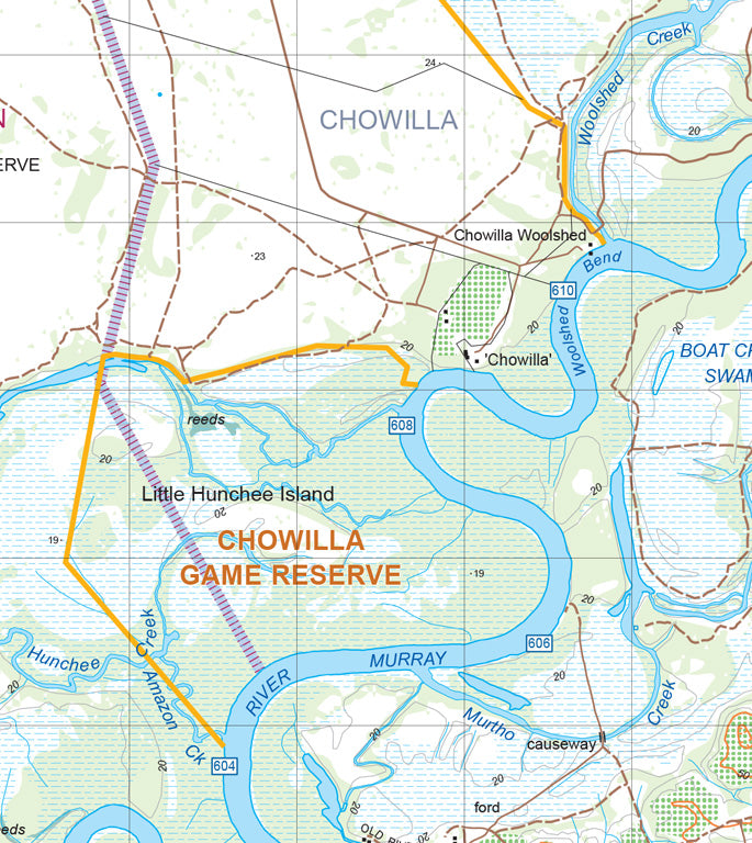 Riverland and Murray Mallee Map 245D by Mapland - Department for ...