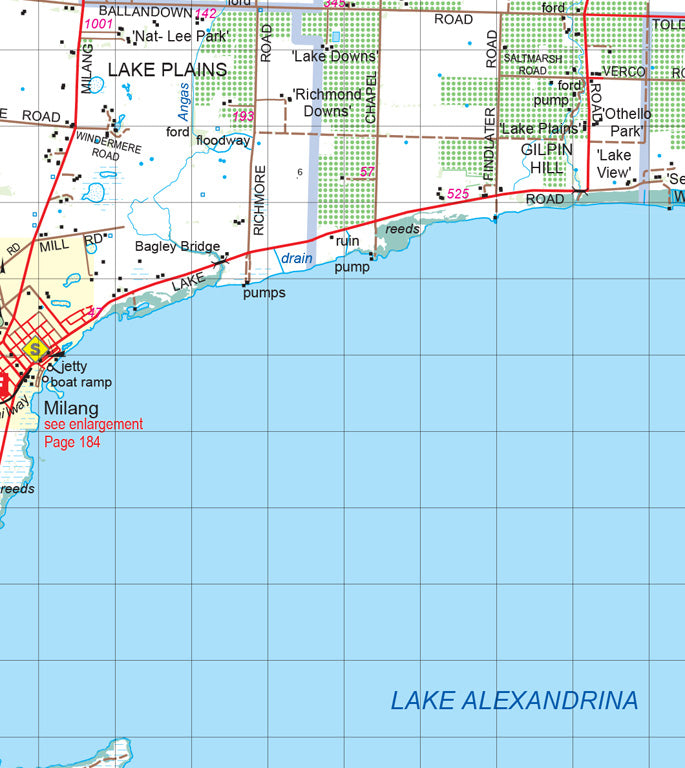 Riverland and Murray Mallee Map 97 by Mapland - Department for ...