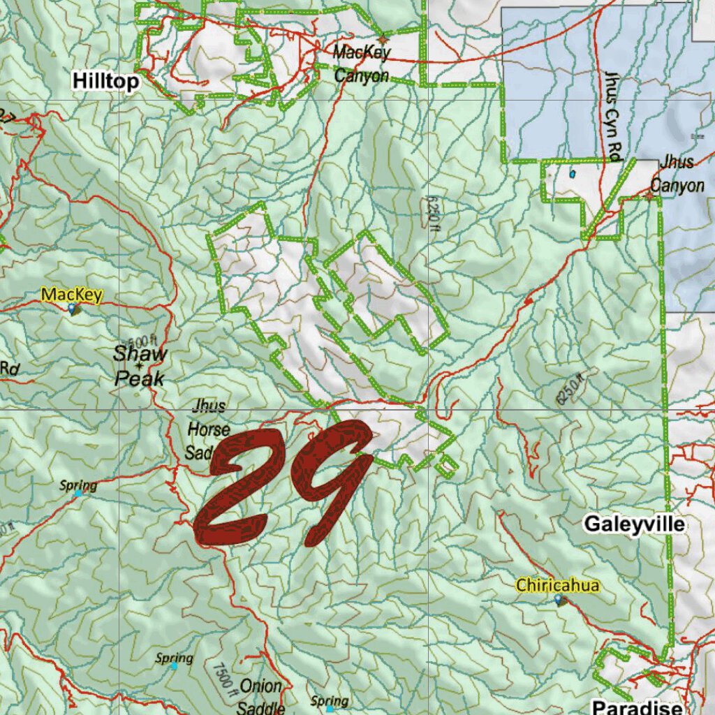 AZ Unit 29 Land Ownership Map by Arizona HuntData LLC | Avenza Maps