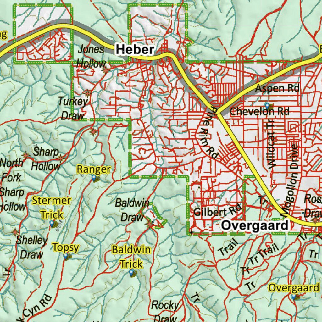 AZ Unit 4B Land Ownership Map by Arizona HuntData LLC | Avenza Maps
