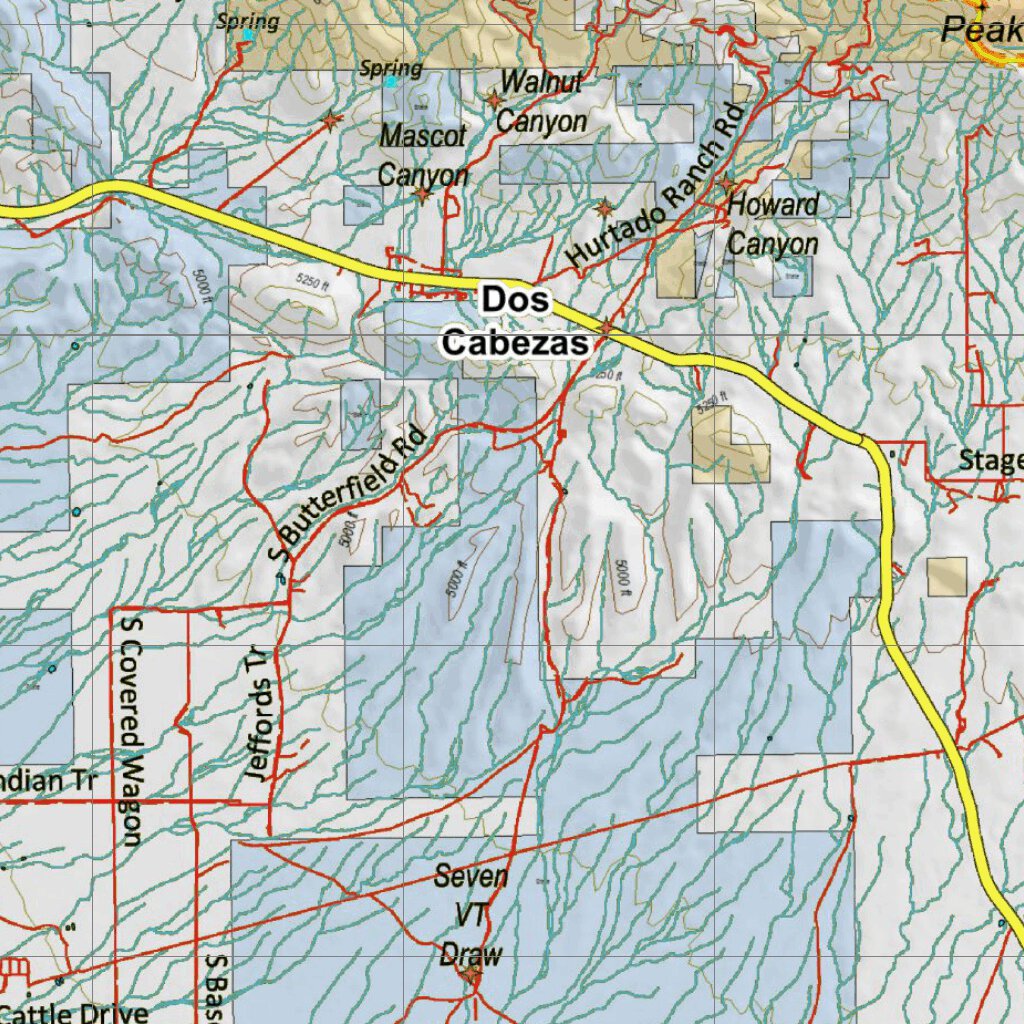 AZ Unit 30A Land Ownership Map by Arizona HuntData LLC | Avenza Maps