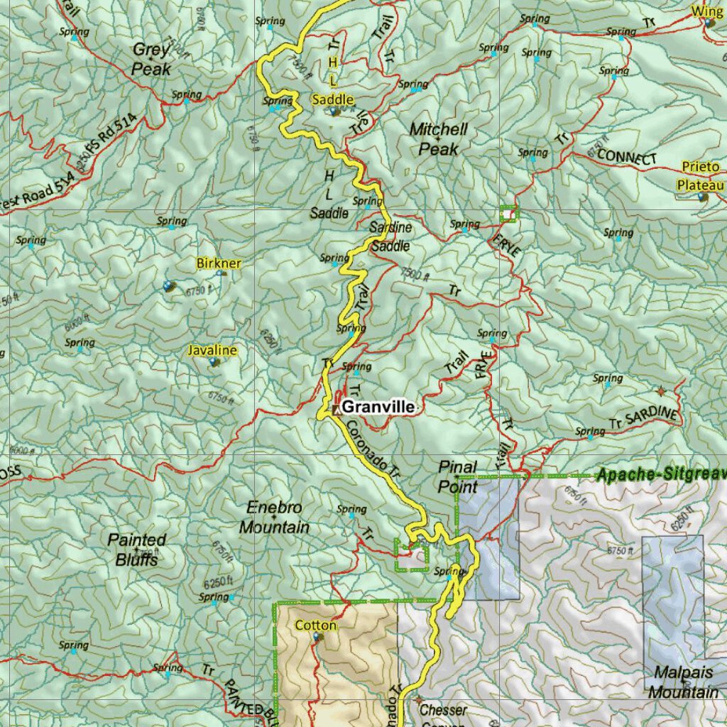 AZ Unit 27 Land Ownership Map by Arizona HuntData LLC | Avenza Maps
