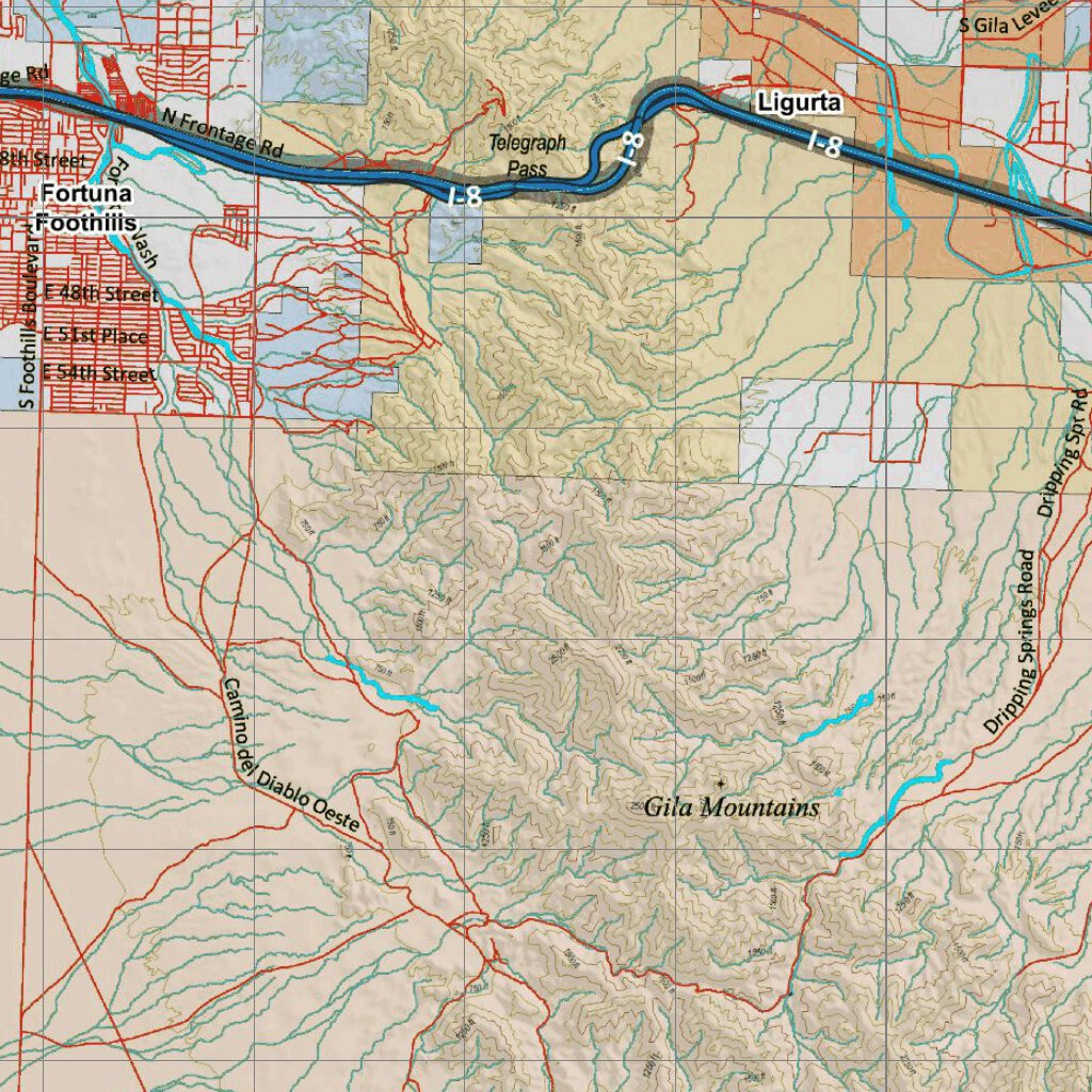 AZ Unit 40B Land Ownership Map by Arizona HuntData LLC | Avenza Maps