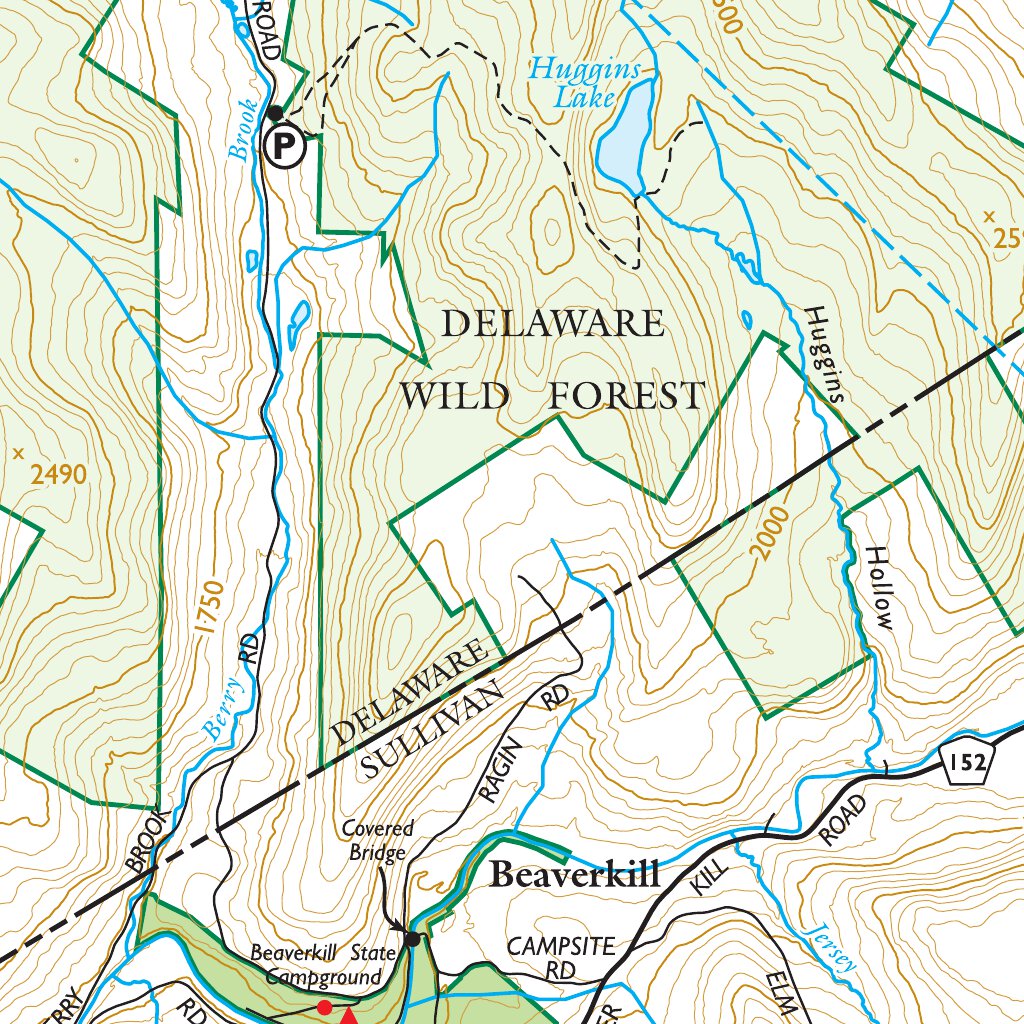 Catskill (Western - Map 144) : 2023 : Trail Conference by New York-New ...