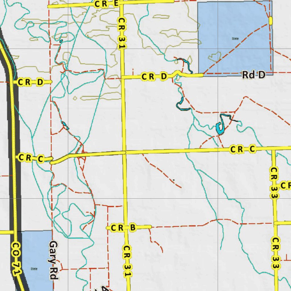 Co Unit 100 Land Ownership Map by HuntData LLC | Avenza Maps