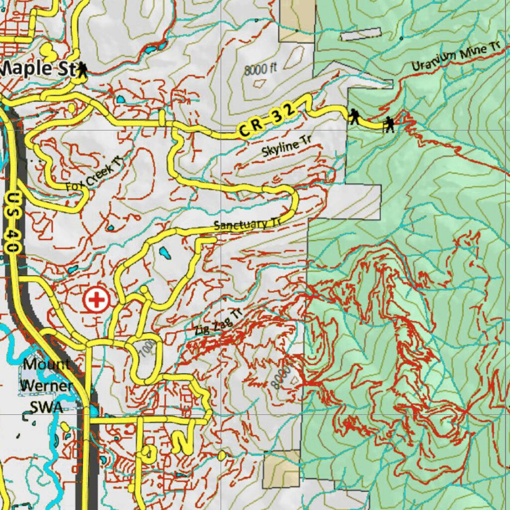 Co Unit 14 Land Ownership Map by HuntData LLC | Avenza Maps