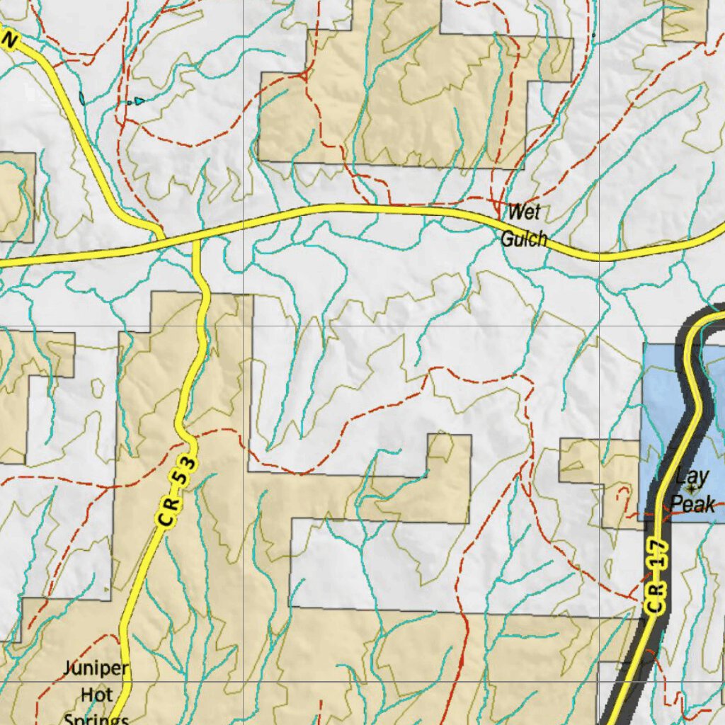 Co Unit 3 Land Ownership Map by Colorado HuntData LLC | Avenza Maps