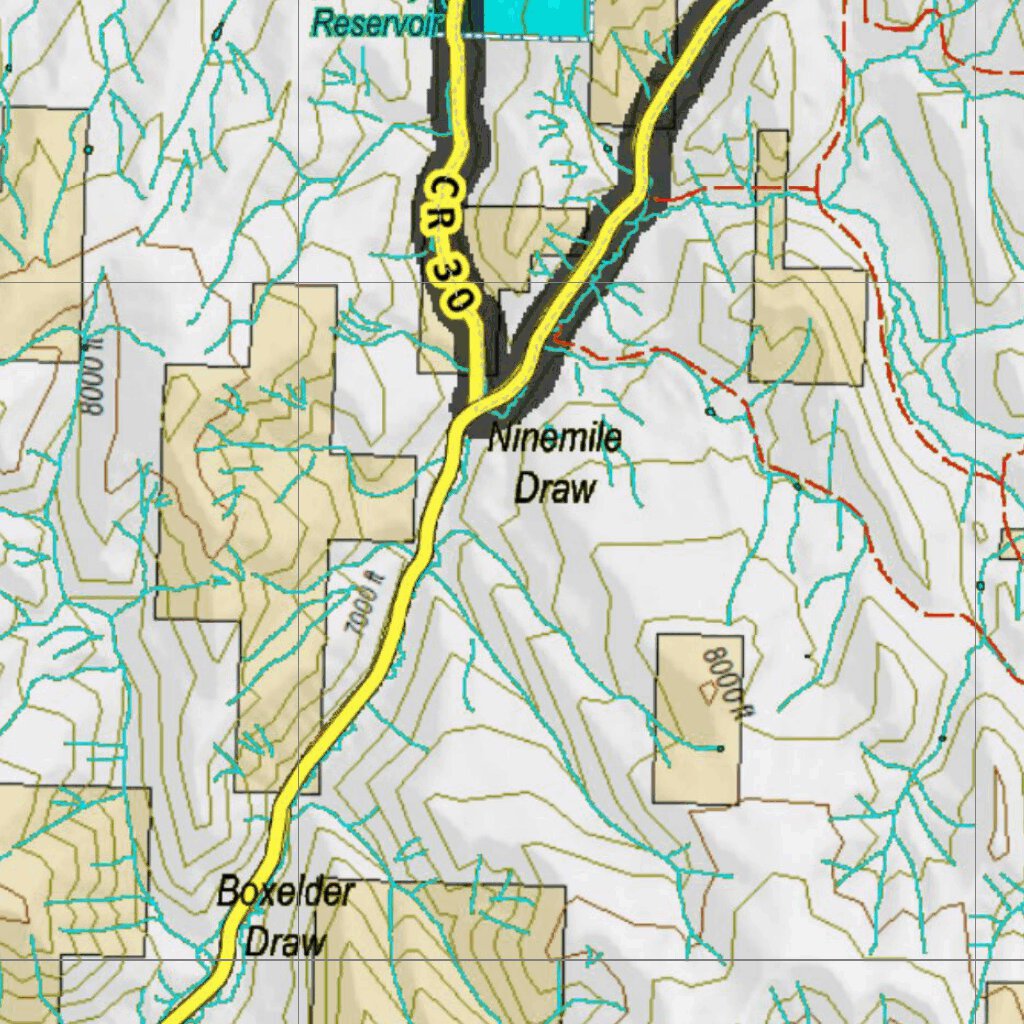 Co Unit 12 Land Ownership Map by Colorado HuntData LLC | Avenza Maps