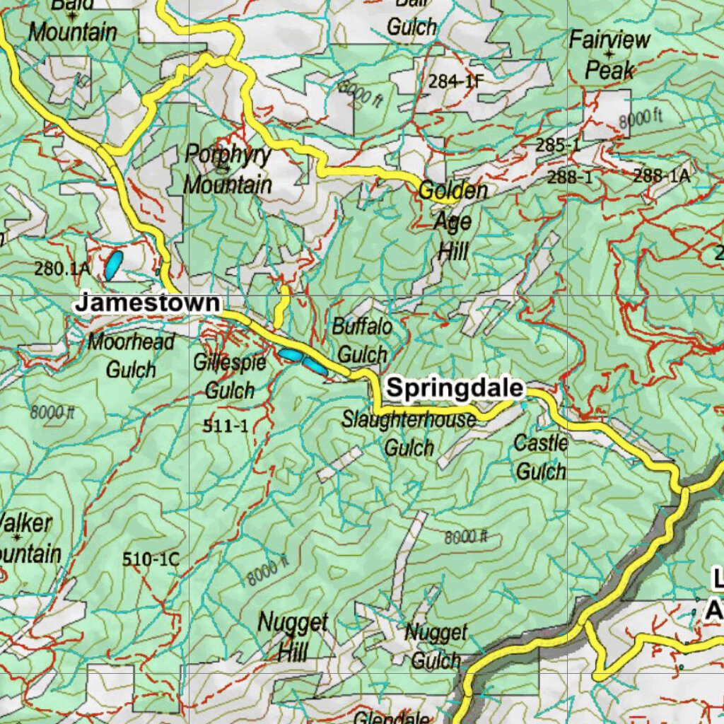 Co Unit 20 Land Ownership Map by Colorado HuntData LLC | Avenza Maps