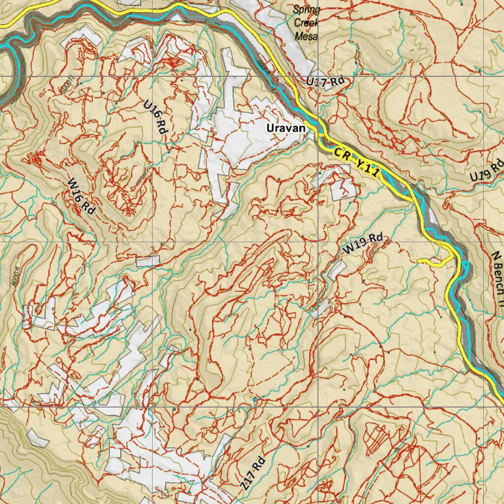 Co Unit 61 Land Ownership Map by Colorado HuntData LLC | Avenza Maps