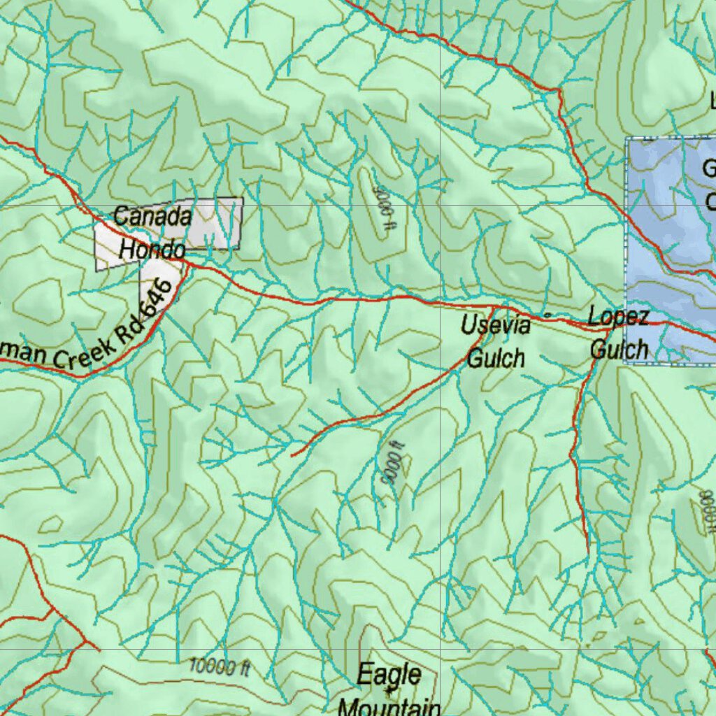 Co Unit 68 Land Ownership Map by Colorado HuntData LLC | Avenza Maps