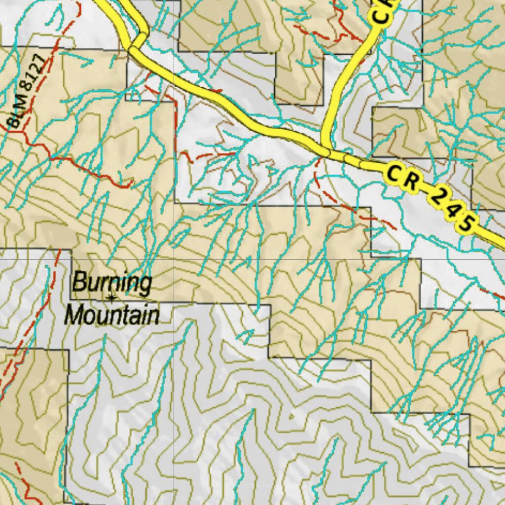 Co Unit 33 Land Ownership Map by Colorado HuntData LLC | Avenza Maps