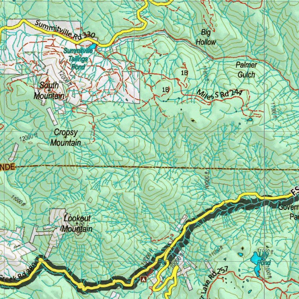 Co Unit 80 Land Ownership Map by Colorado HuntData LLC | Avenza Maps