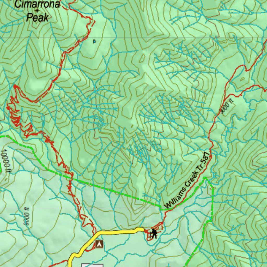 Co Unit 77 Land Ownership Map by Colorado HuntData LLC | Avenza Maps
