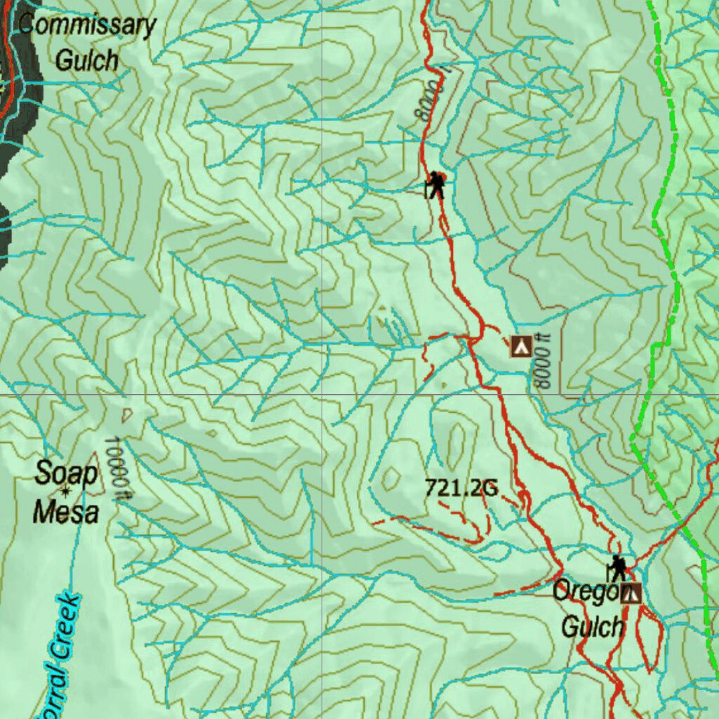 Co Unit 54 Land Ownership Map by Colorado HuntData LLC | Avenza Maps