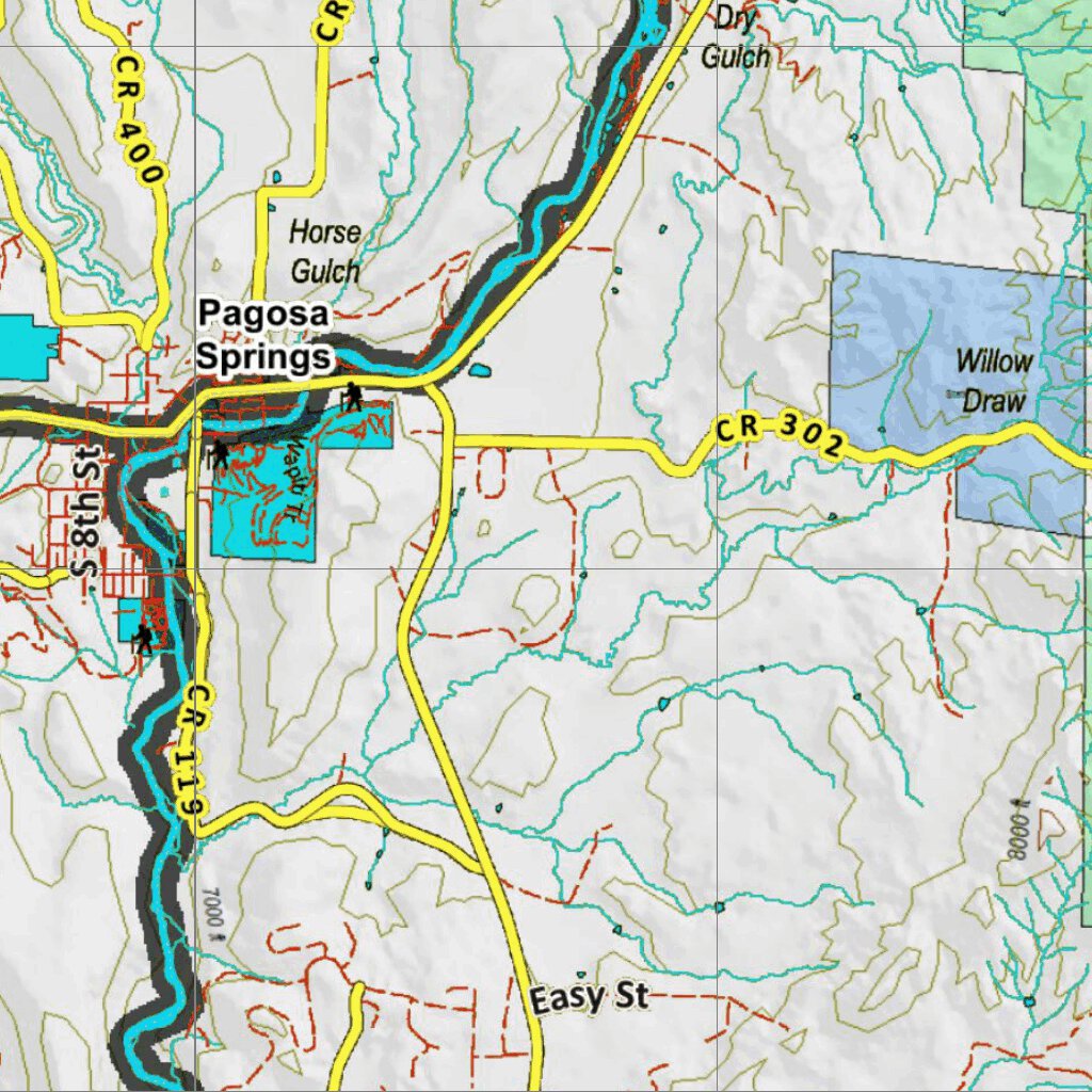 Co Unit 78 Land Ownership Map by Colorado HuntData LLC | Avenza Maps