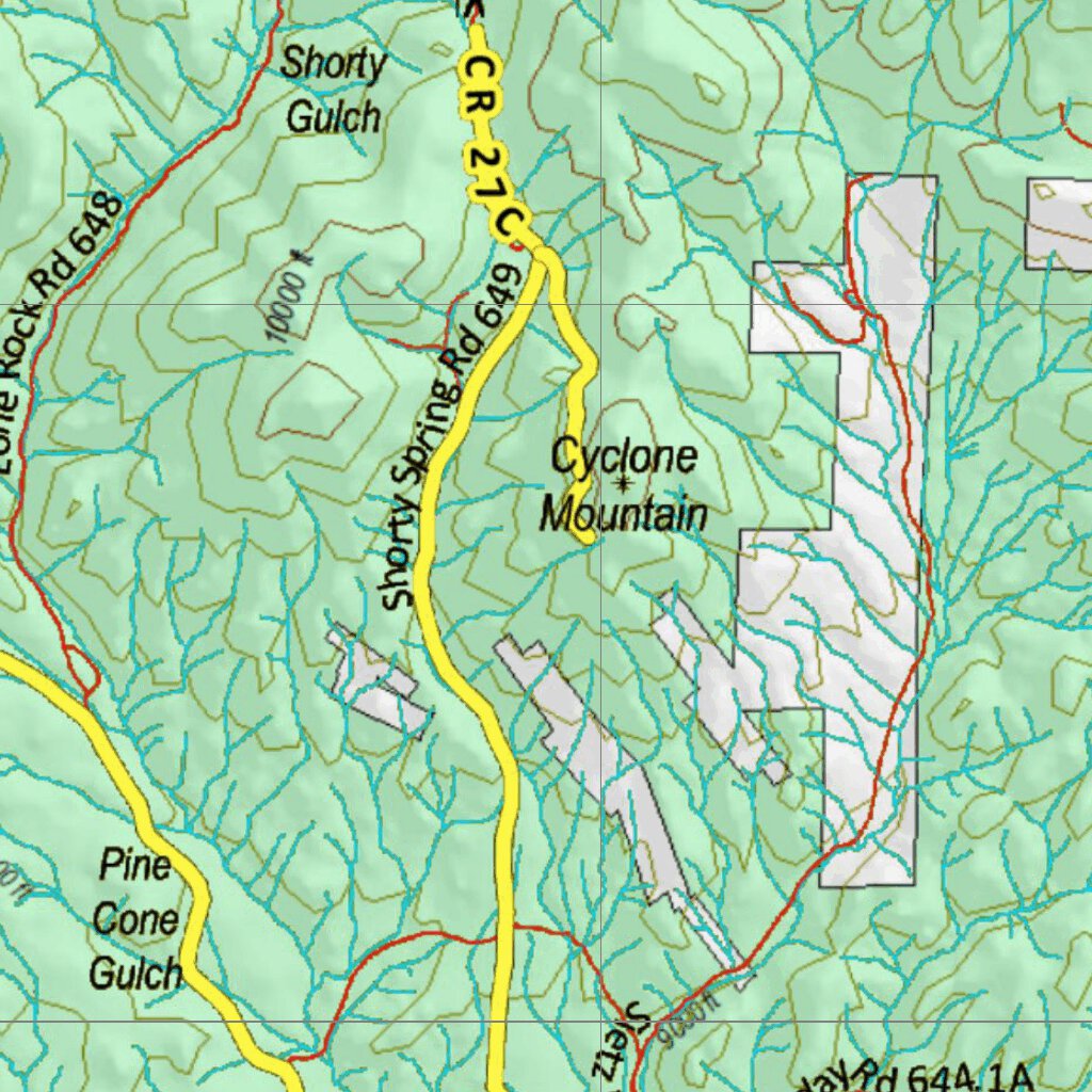 Co Unit 79 Land Ownership Map by Colorado HuntData LLC | Avenza Maps