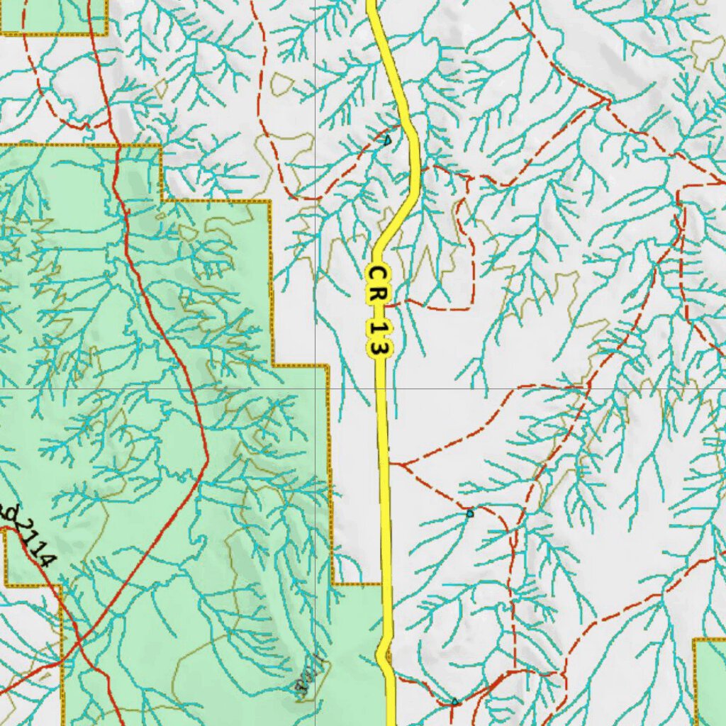 Co Unit 135 Land Ownership Map by Colorado HuntData LLC | Avenza Maps