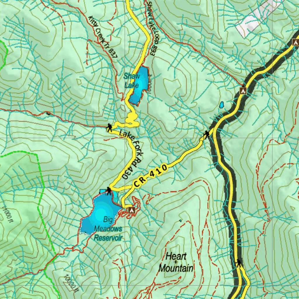 Co Unit 76 Land Ownership Map by Colorado HuntData LLC | Avenza Maps