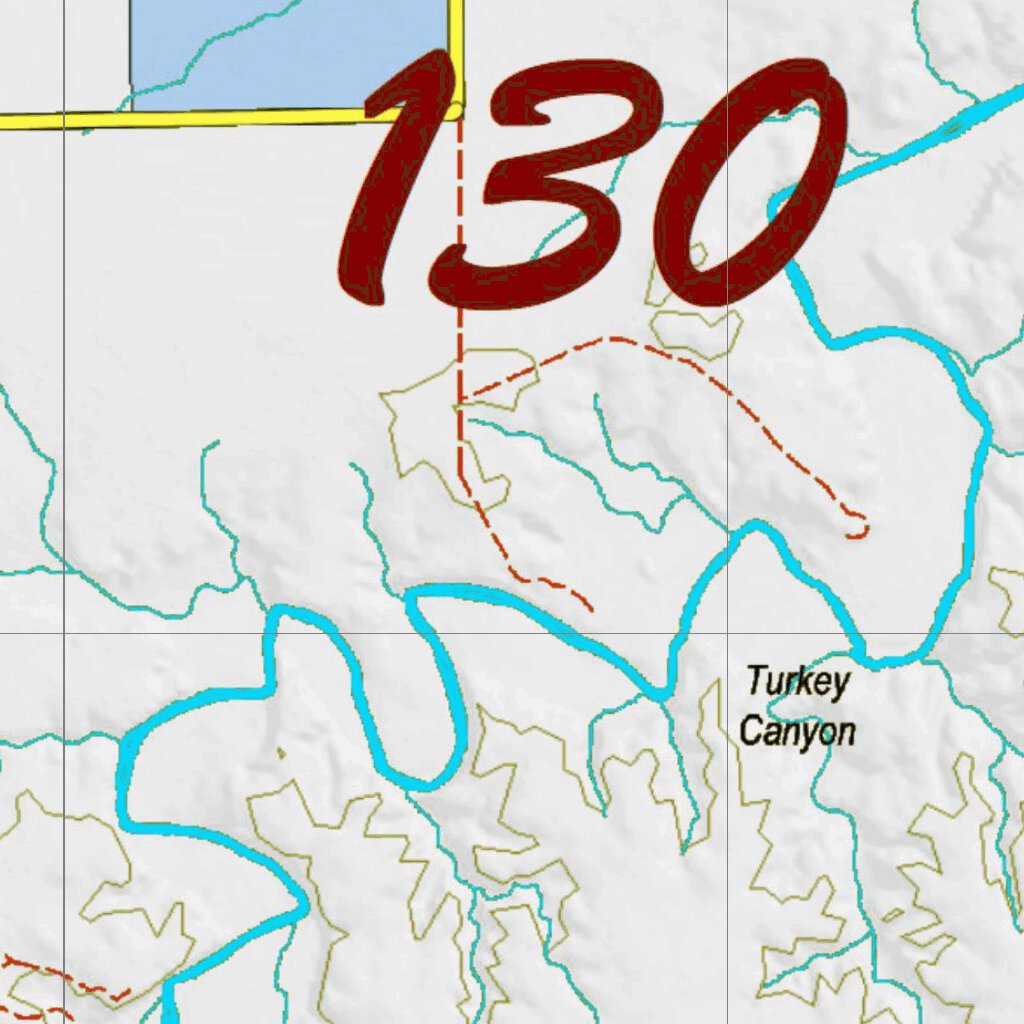 Co Unit 130 Land Ownership Map by Colorado HuntData LLC | Avenza Maps