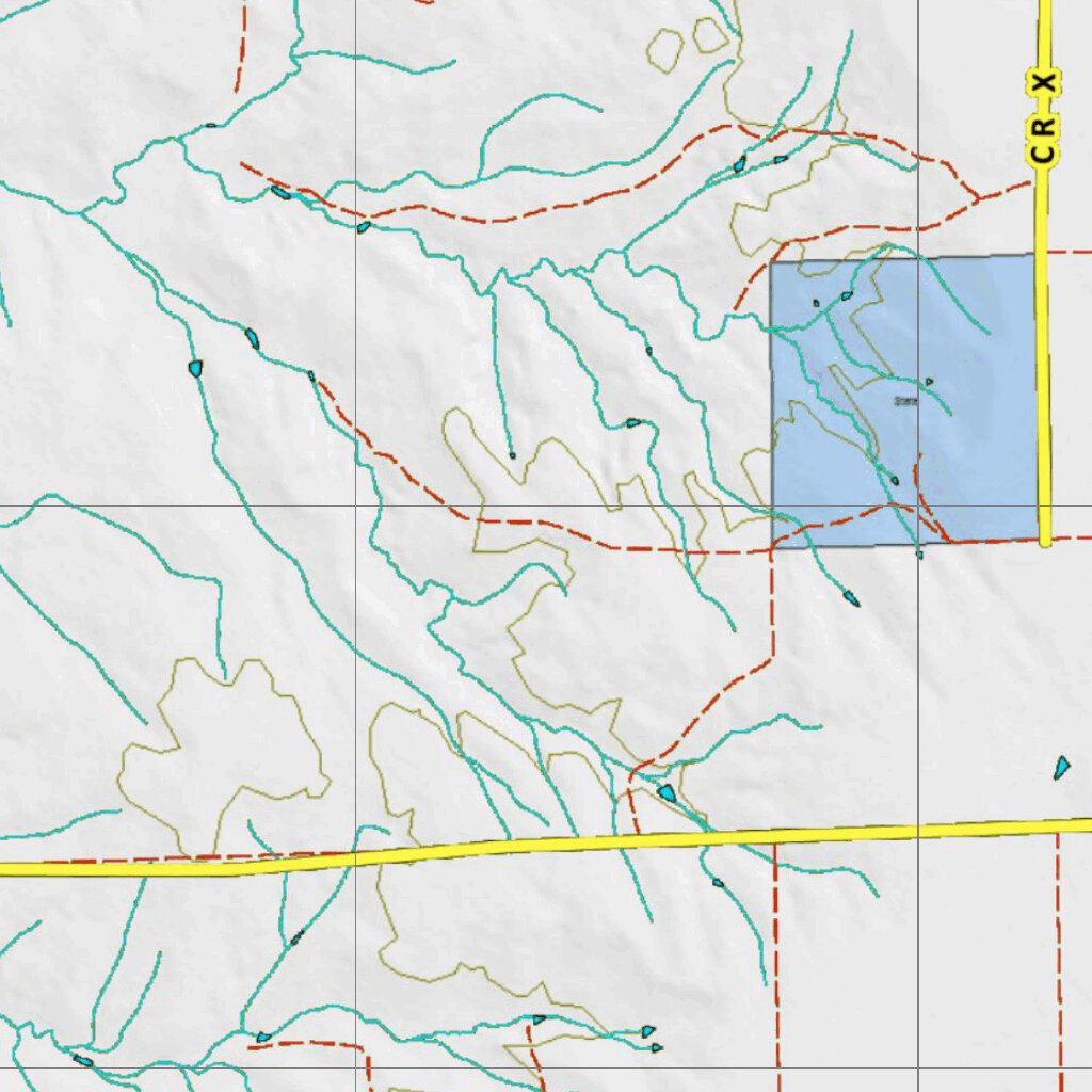 Co Unit 100 Land Ownership Map by Colorado HuntData LLC | Avenza Maps