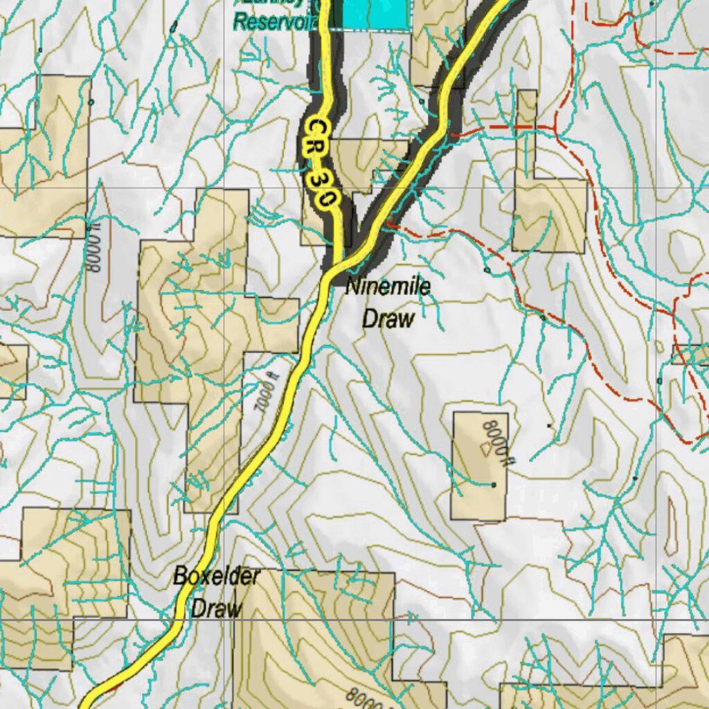 Co Unit 211 Land Ownership Map by Colorado HuntData LLC | Avenza Maps