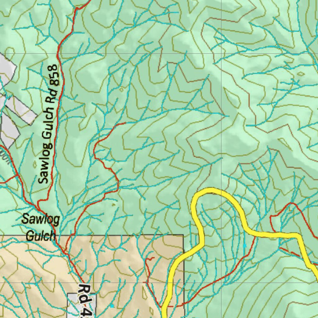 Co Unit 681 Land Ownership Map by Colorado HuntData LLC | Avenza Maps