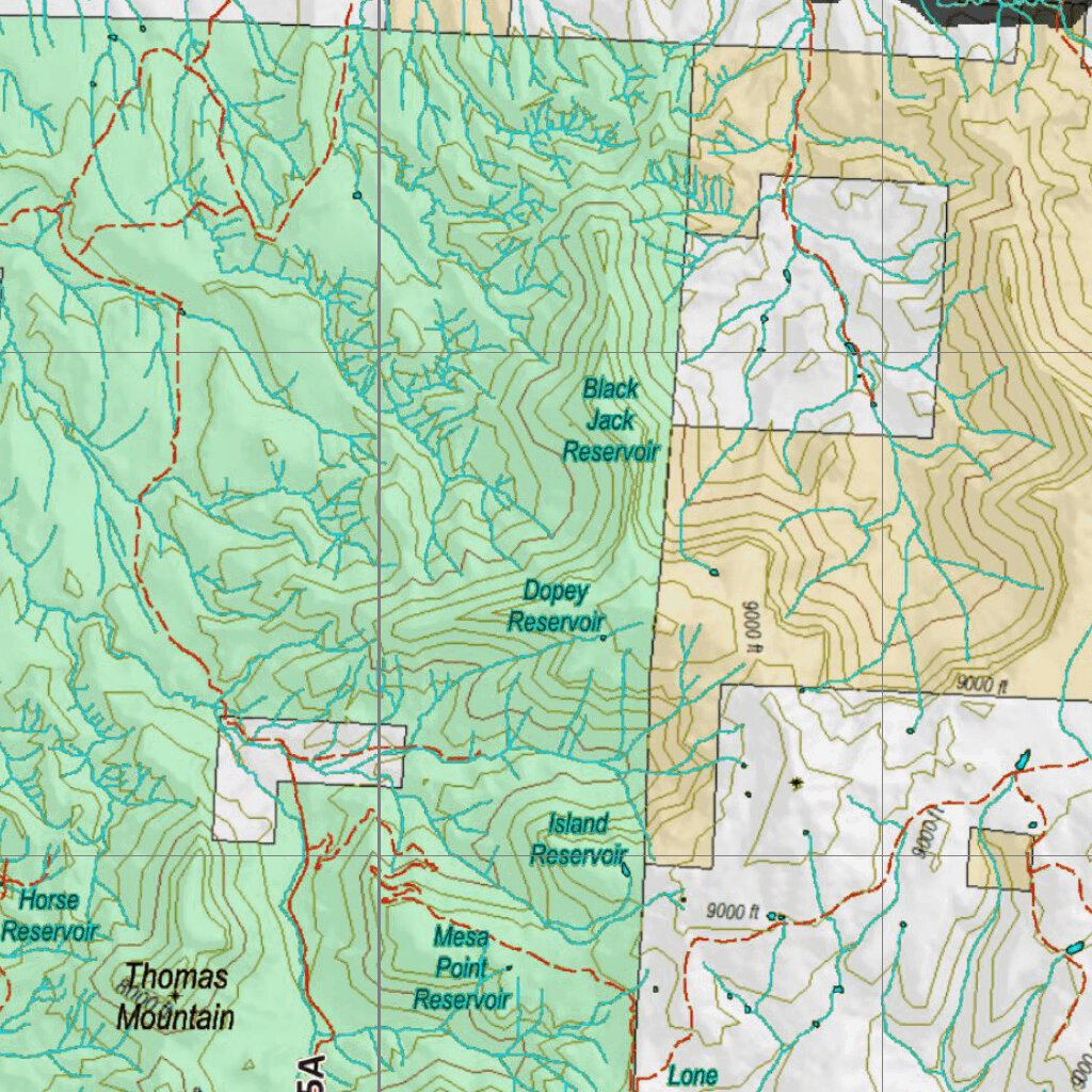 Co Unit 711 Land Ownership Map by Colorado HuntData LLC | Avenza Maps